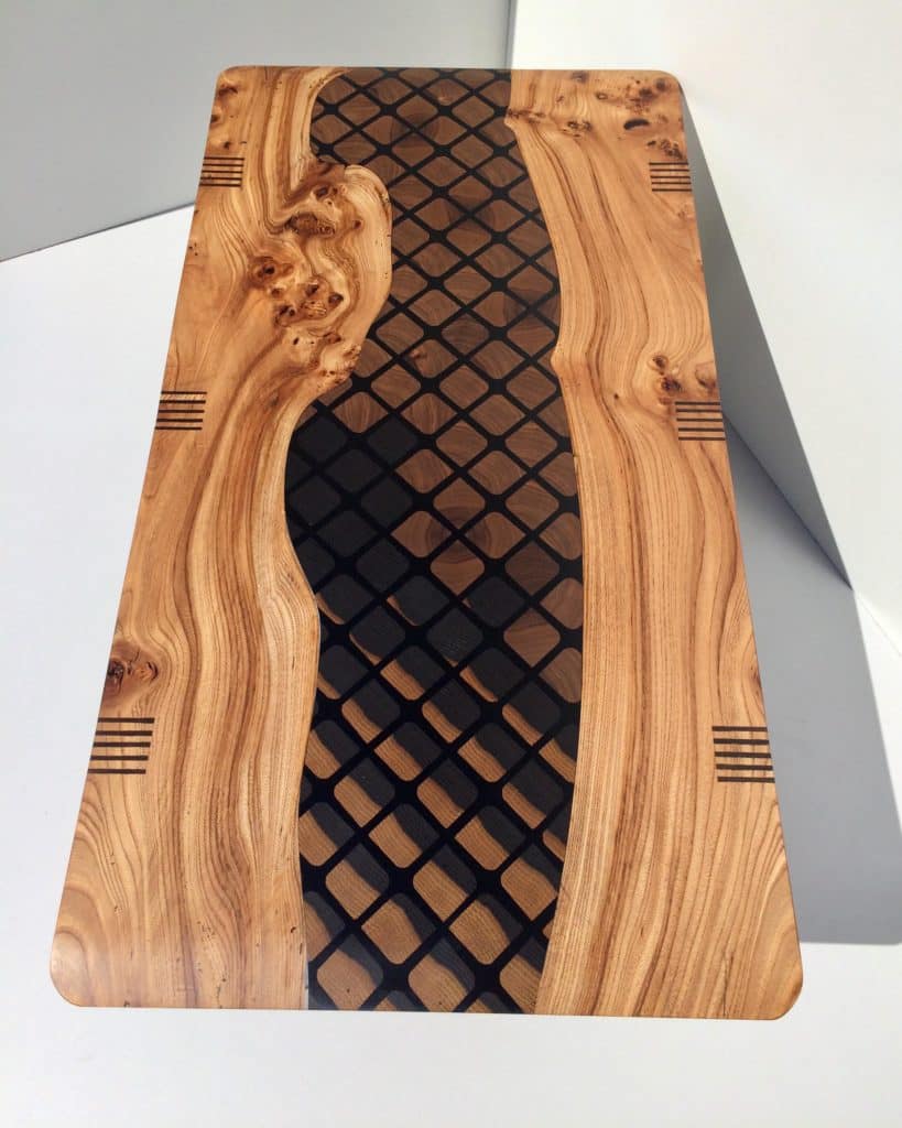 Table basse "Same same but different" — table basse rivière